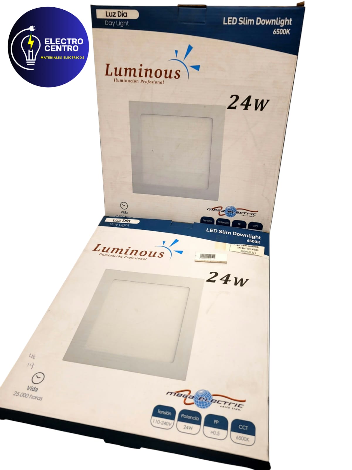 LED 24W CUADRADO EMBUTIDO – Electro Centro